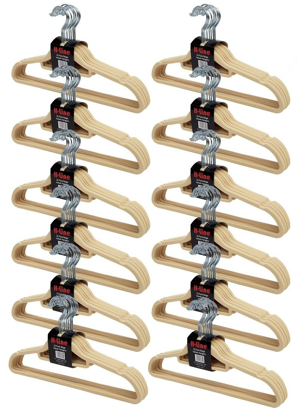 H-line Velvet Hangers | Wayfair.ie