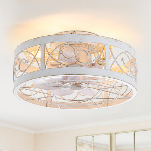 Flush Mount / Hugger / Low Profile Ceiling Fans You'll Love | Wayfair