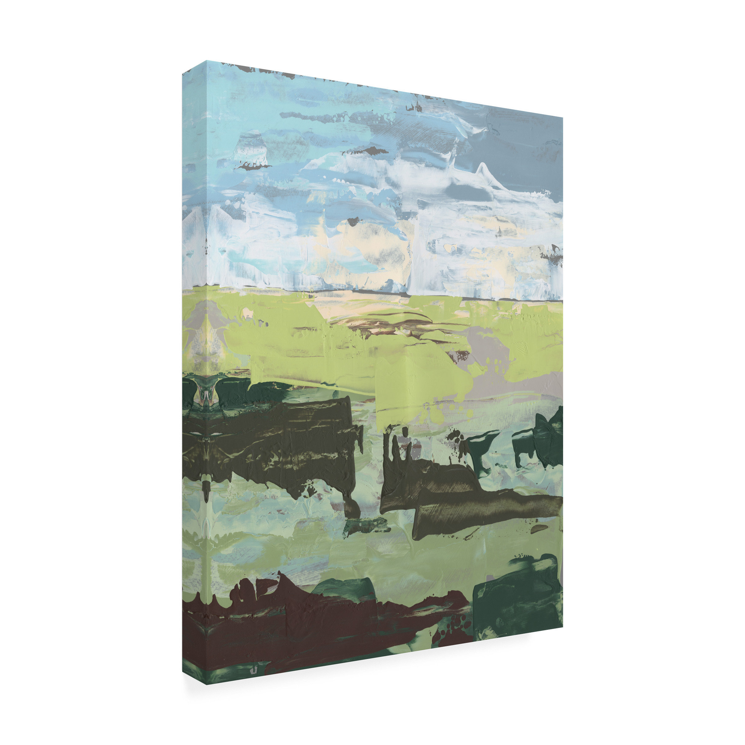 Wrought Studio™ Monolithic I by Alonzo Saunders - Wrapped Canvas Print ...