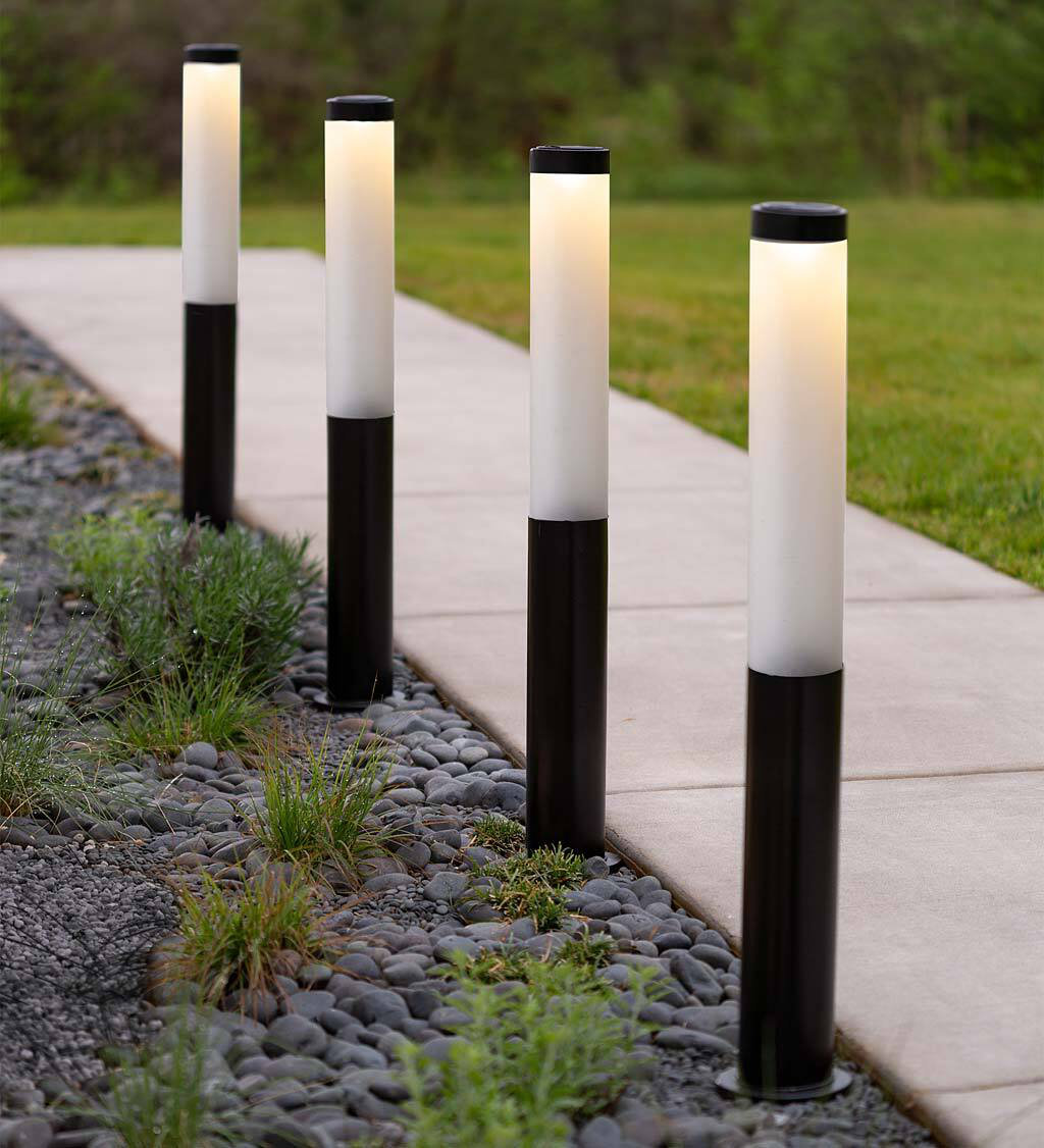 VivaTerra Solar Column Pathway Light - Wayfair Canada
