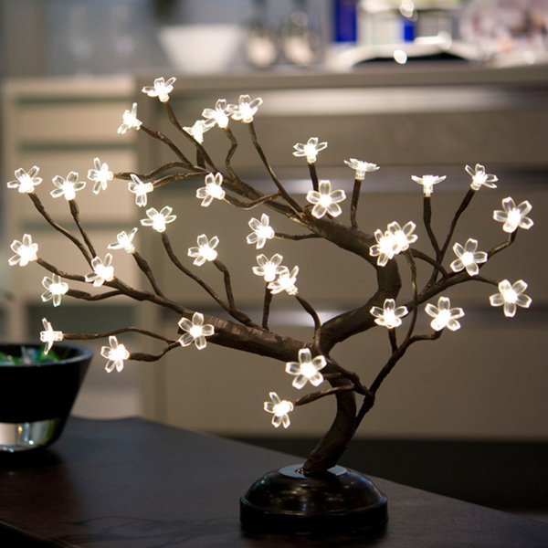 Lighted Twig & Birch Trees You'll Love | Wayfair