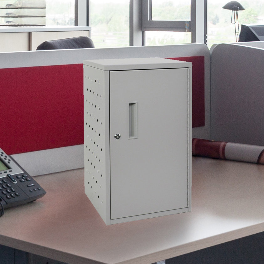 Luxor Store-N-Charge Tablet Storage Cart & Reviews | Wayfair