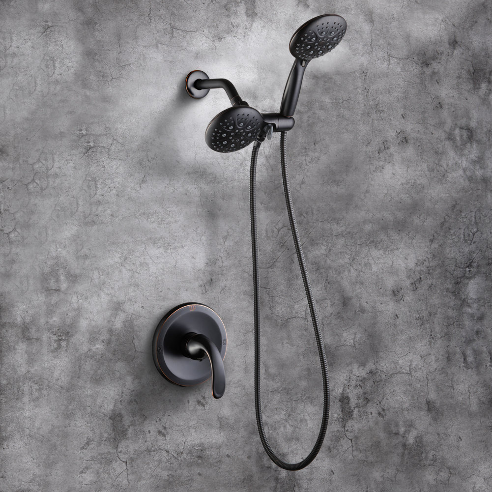 POP Sanitaryware Shower Faucet Set With Valve Bathroom High Pressure 35 ...