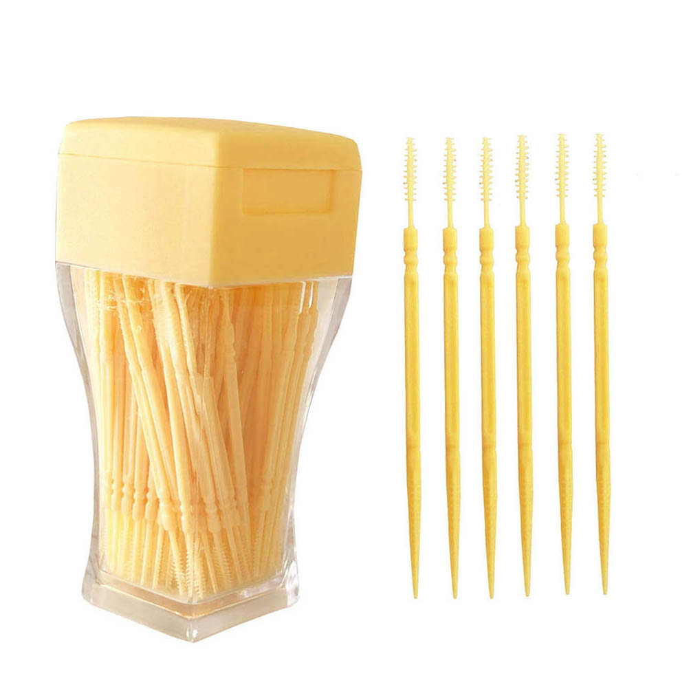 Ebern Designs 200Pcs Double-Head Toothpicks Plastic Oral Care ...