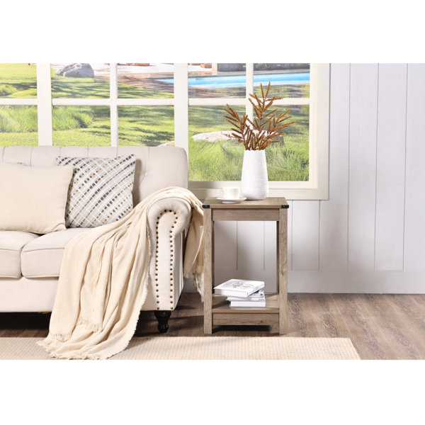 Laurel Foundry Modern Farmhouse Ilsa End Table with Storage | Wayfair