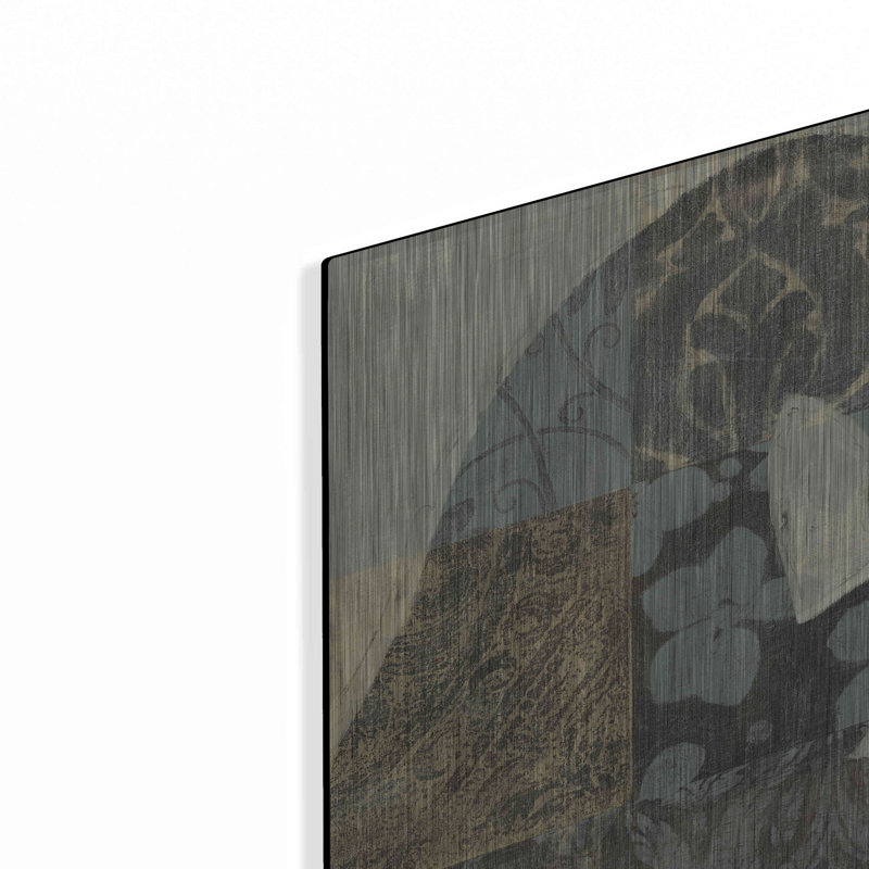 Red Barrel Studio® " Luxe Metal Art 'Patterned Horse II' By Tim O'Toole ...
