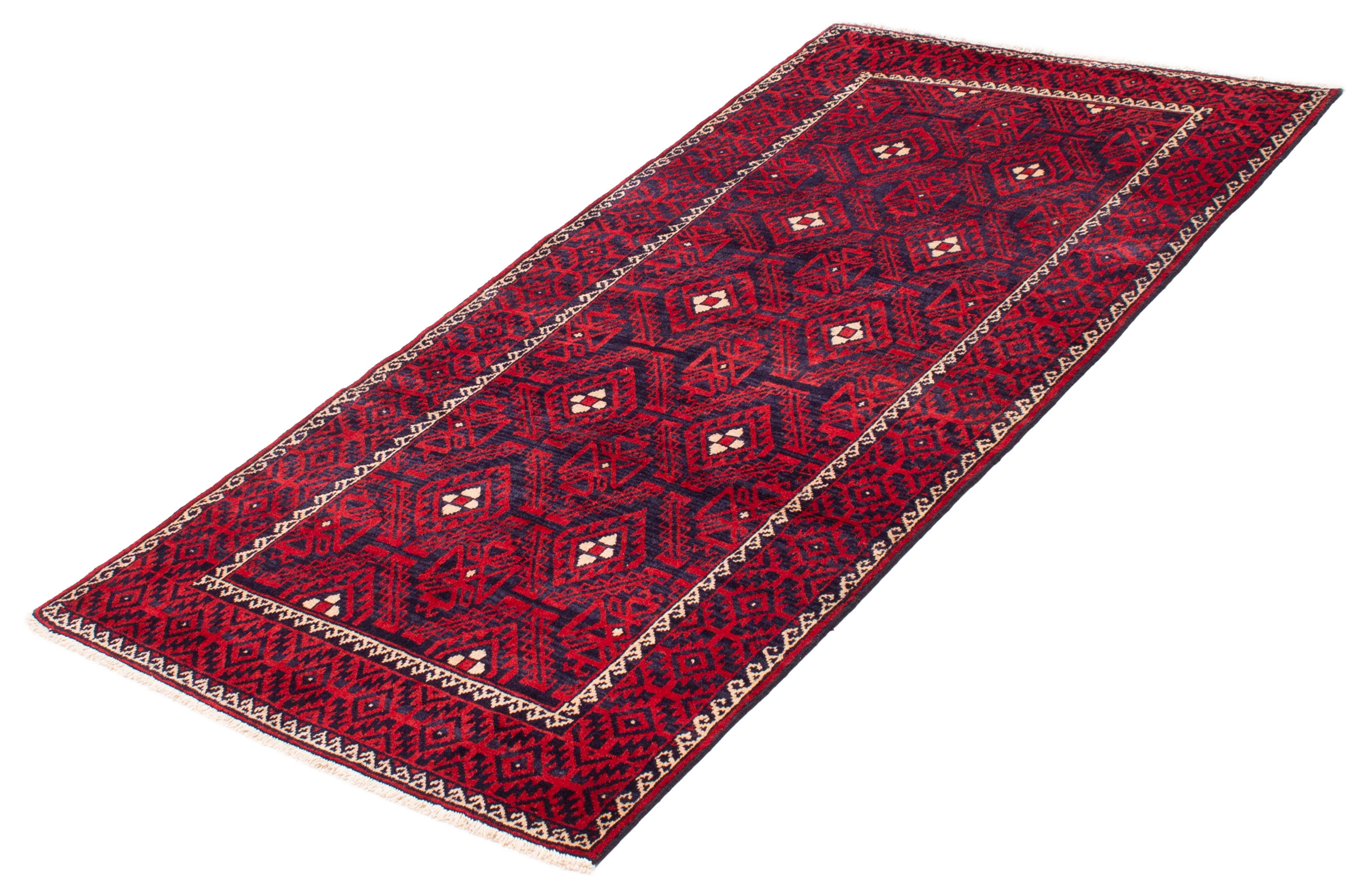 Isabelline One-of-a-Kind Essie Hand-Knotted 2000s 4'3" x 8'7" Runner ...