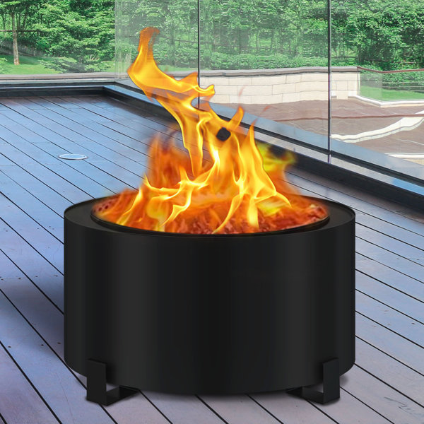 VEVOR Smokeless Fire Pit 15.6 & Reviews | Wayfair