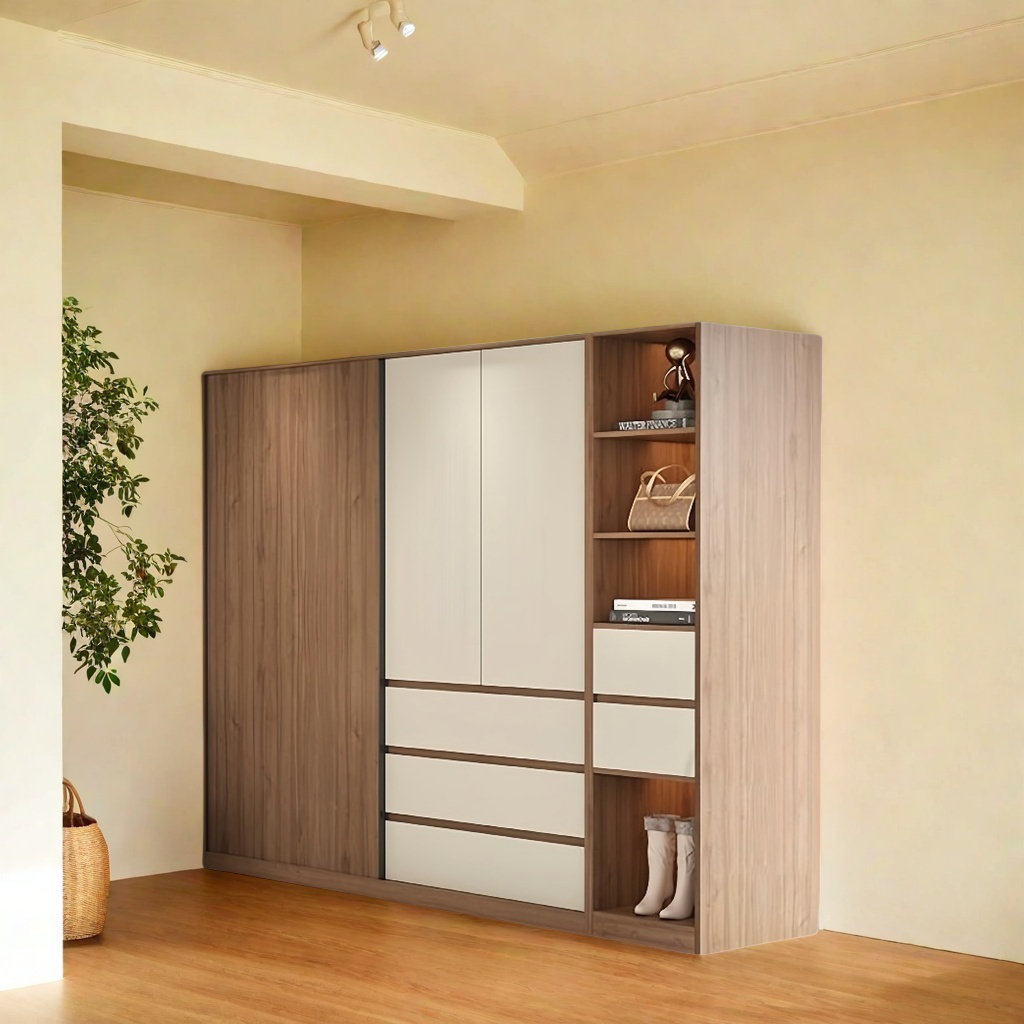 marlao Modern Simple Fashion Small Wardrobe | Wayfair