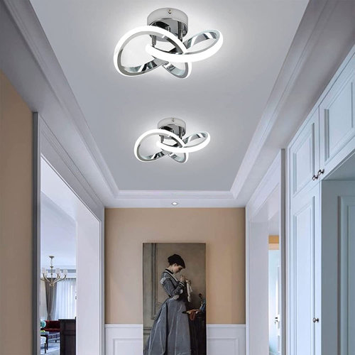 Semi Flush Mount LED Lighting You'll Love | Wayfair