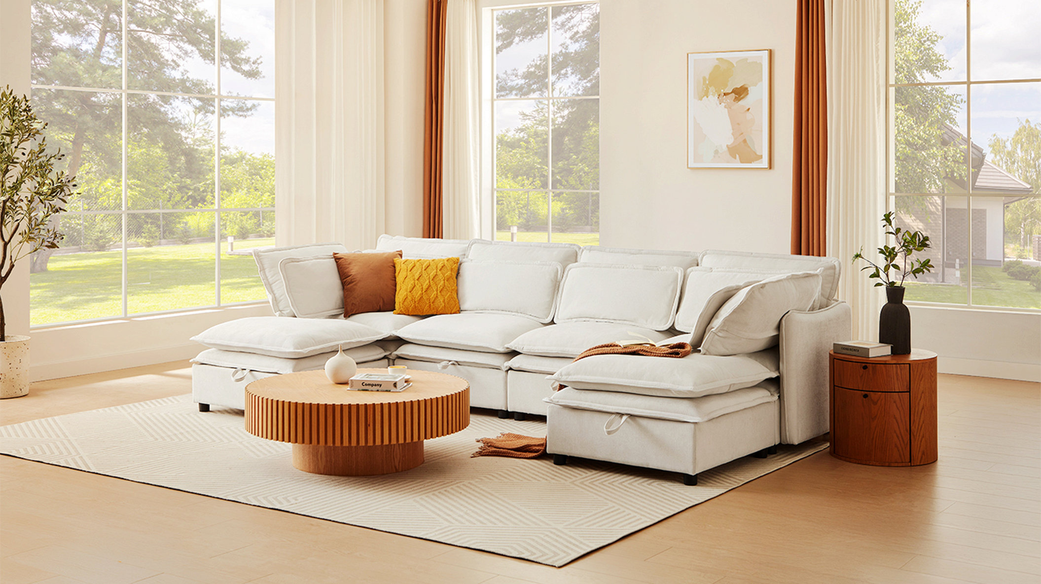 Latitude Run® Luxury Sleeper Sofa Bed with Soft Cushion - Ultimate ...