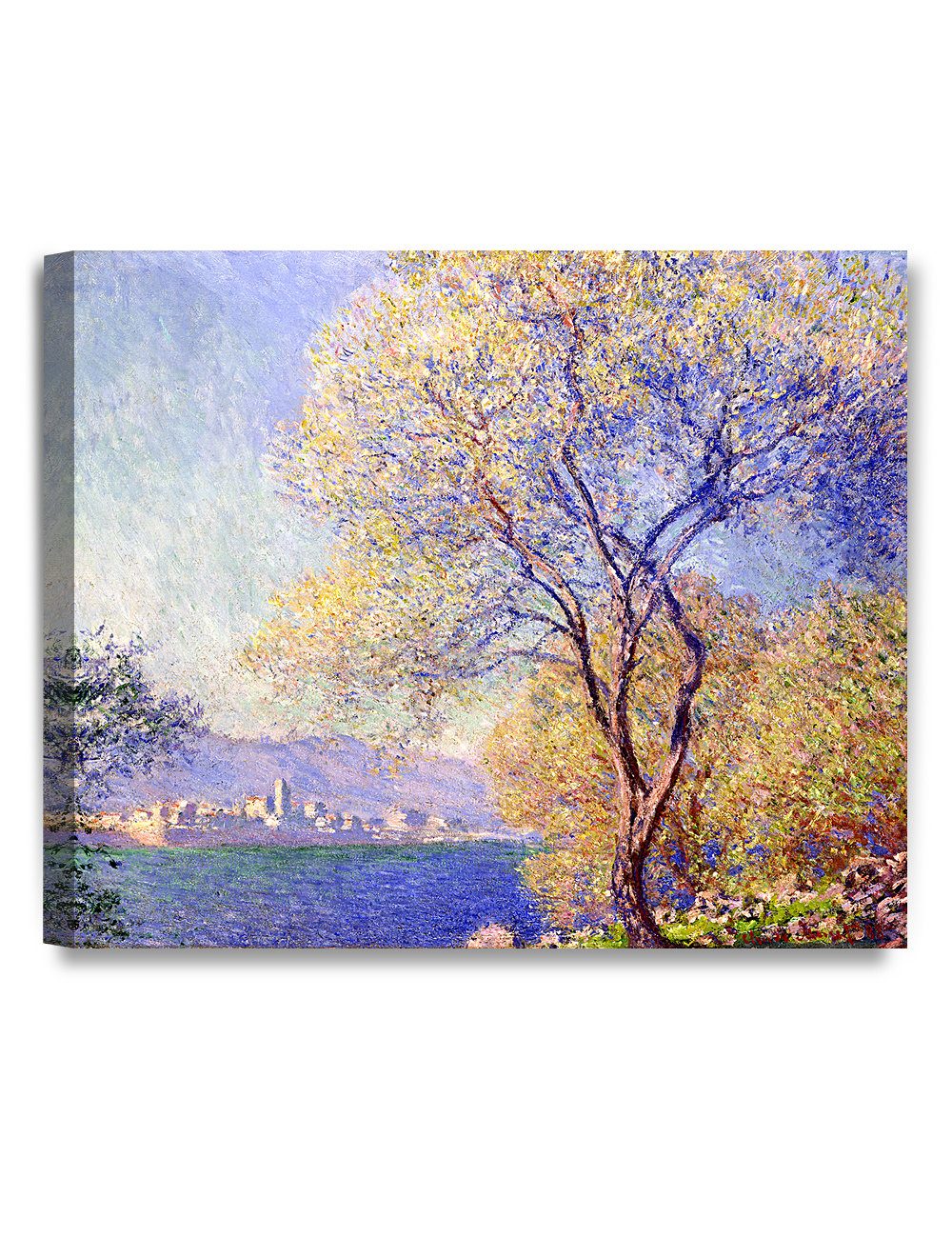 Red Barrel Studio® Antibes Seen From The Salis Gardens On Canvas by ...