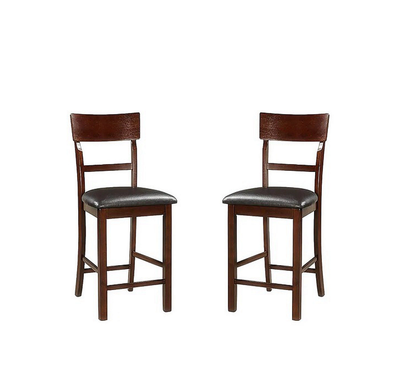 Red Barrel Studio® Set of 2 Chairs Dining Room Furniture Cushi1d Solid ...