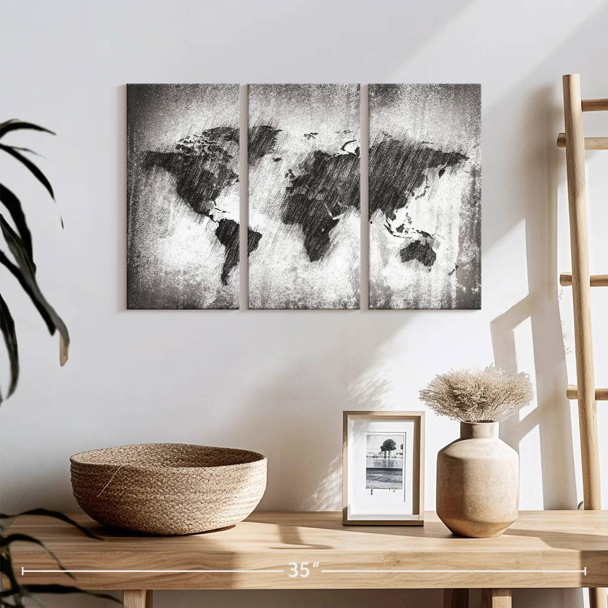 Elephant Stock Blurry World Map | Wayfair