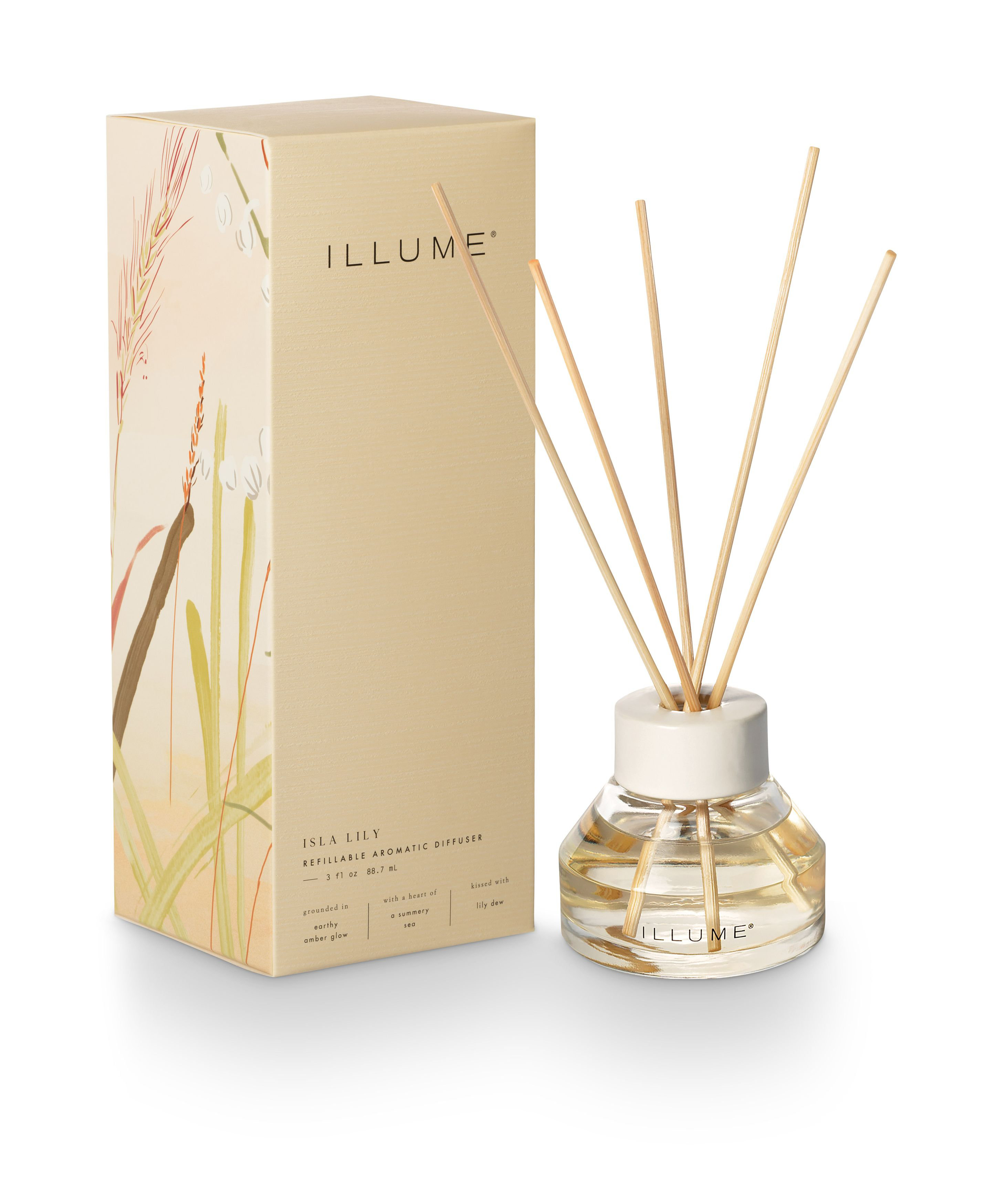 ILLUME Beautifully Done Isla Lily Aromatic Diffuser | Wayfair