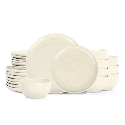Stone Lain Mirella 24-Piece Dinnerware Set Stoneware & Reviews | Joss ...