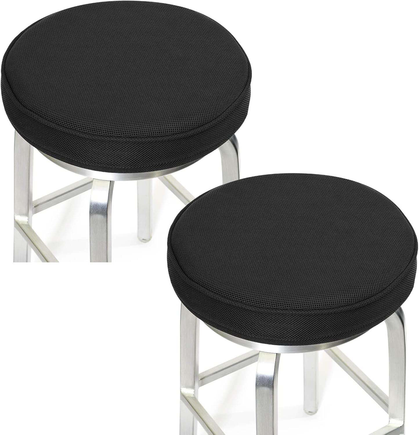 Hokku Designs Bar Stool Cushions Set Of 2, Memory Foam Round Bar Stool ...