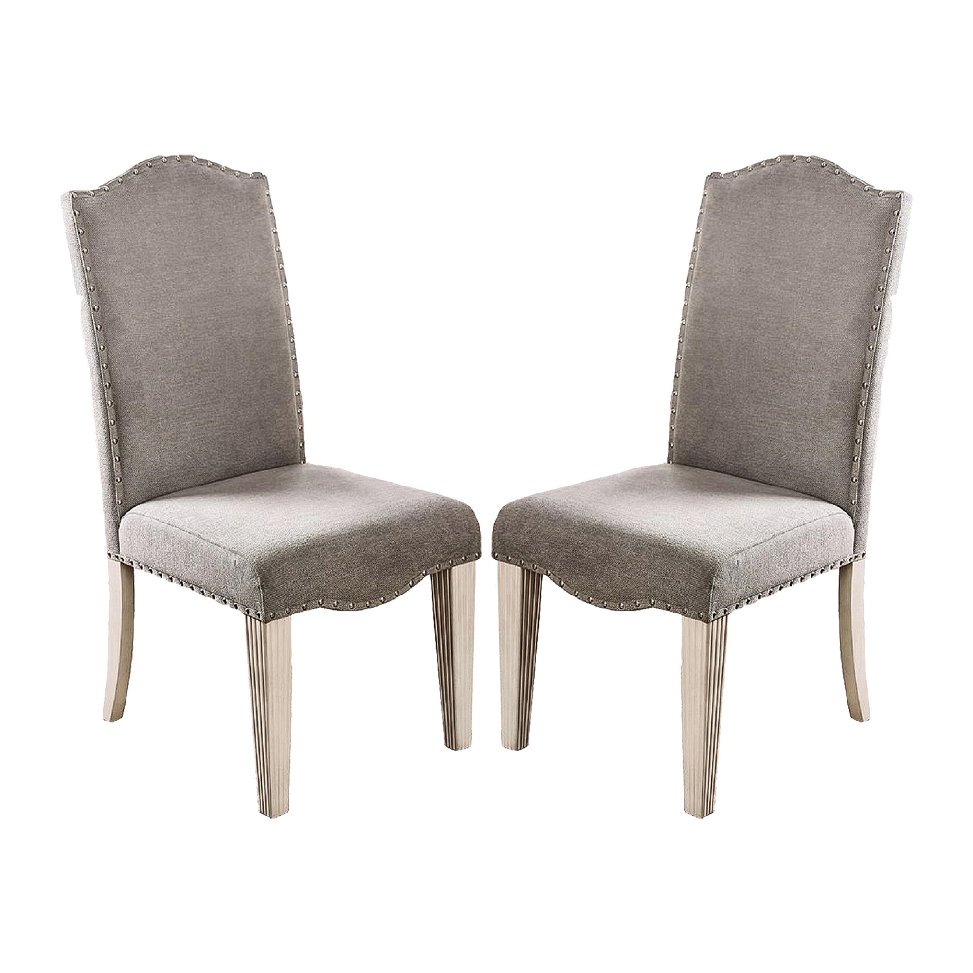 Red Barrel Studio® Set Of 2 Fabric Parson Chairs | Wayfair