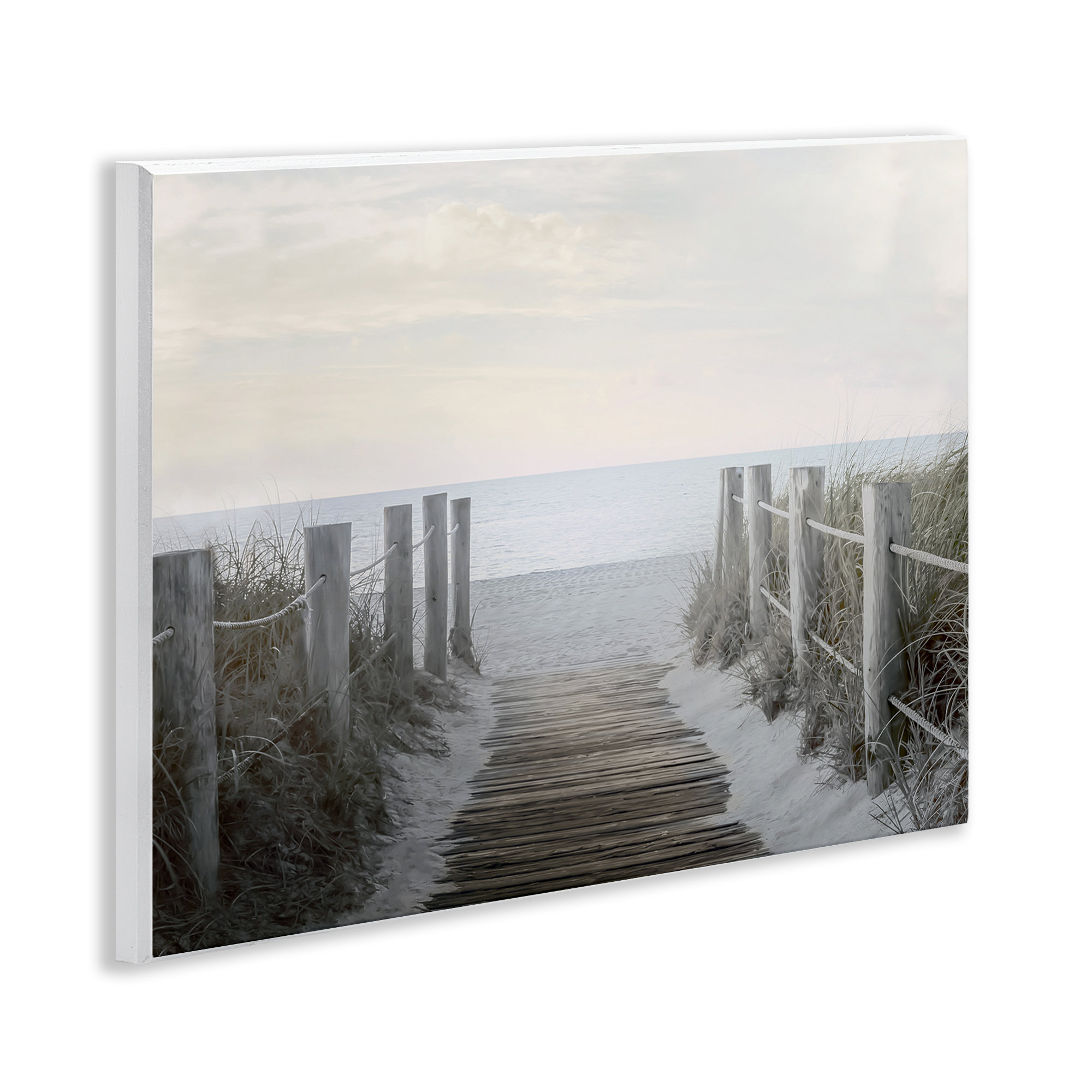 Highland Dunes Boardwalk Steps to Beach Wall Plaque Art by Mike ...