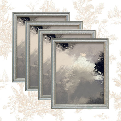 silver wall photo frames