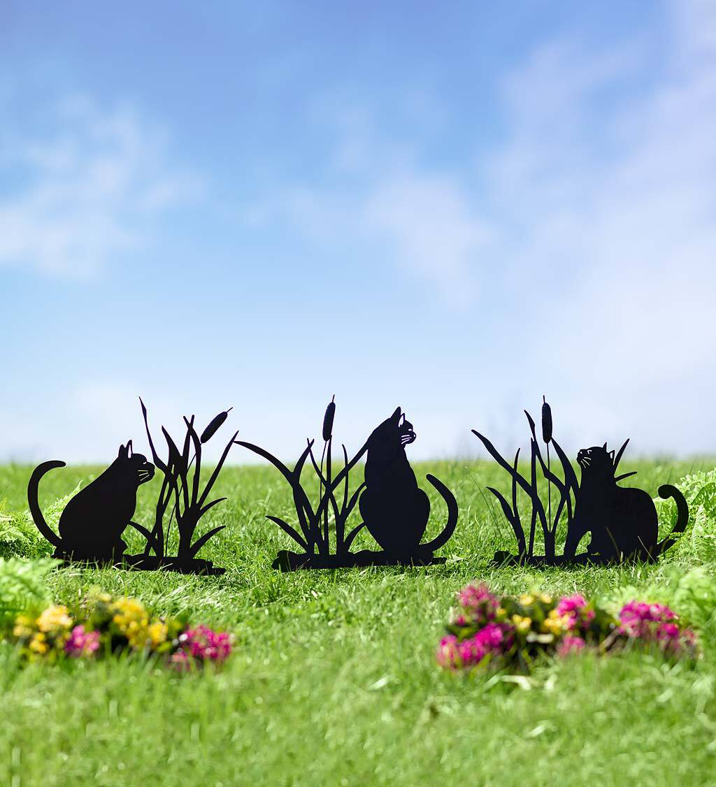 Wind & Weather Garden Stake Set 3 | Wayfair