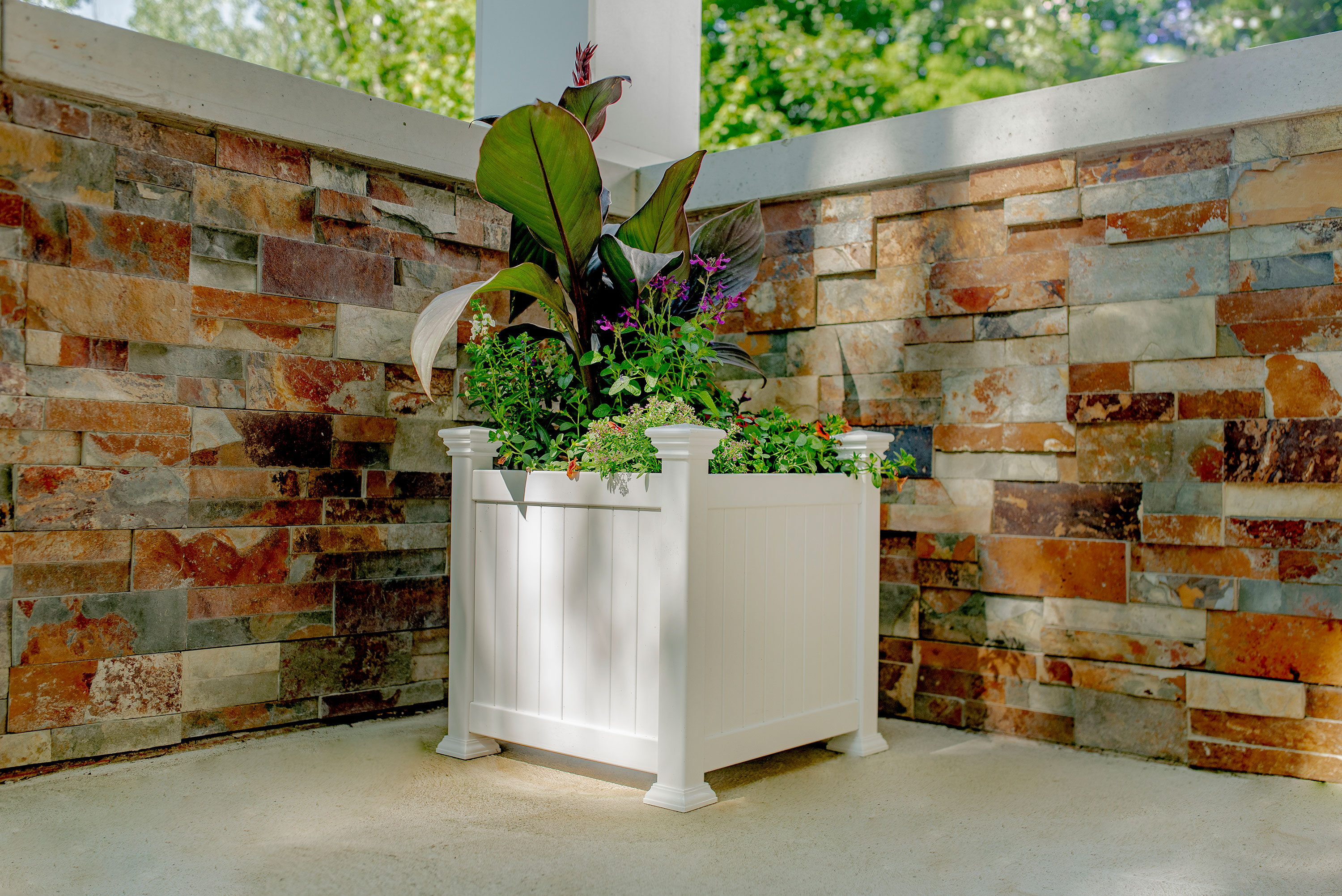 Vita White Vinyl Planter Box & Reviews - Wayfair Canada