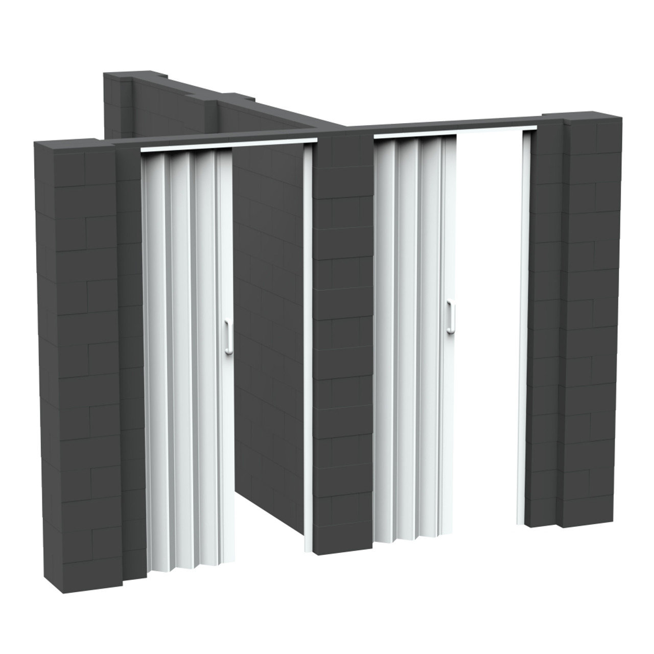 Versare Everblock T-Shaped Wall Kit With Door - Wayfair Canada