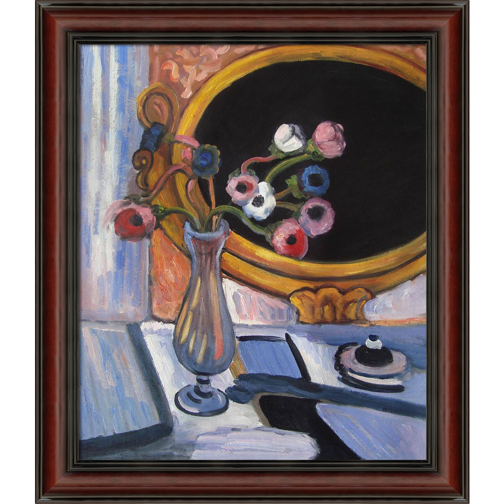 Overstock Art Anemone And Mirror By Henri Matisse With Grecian | Wayfair