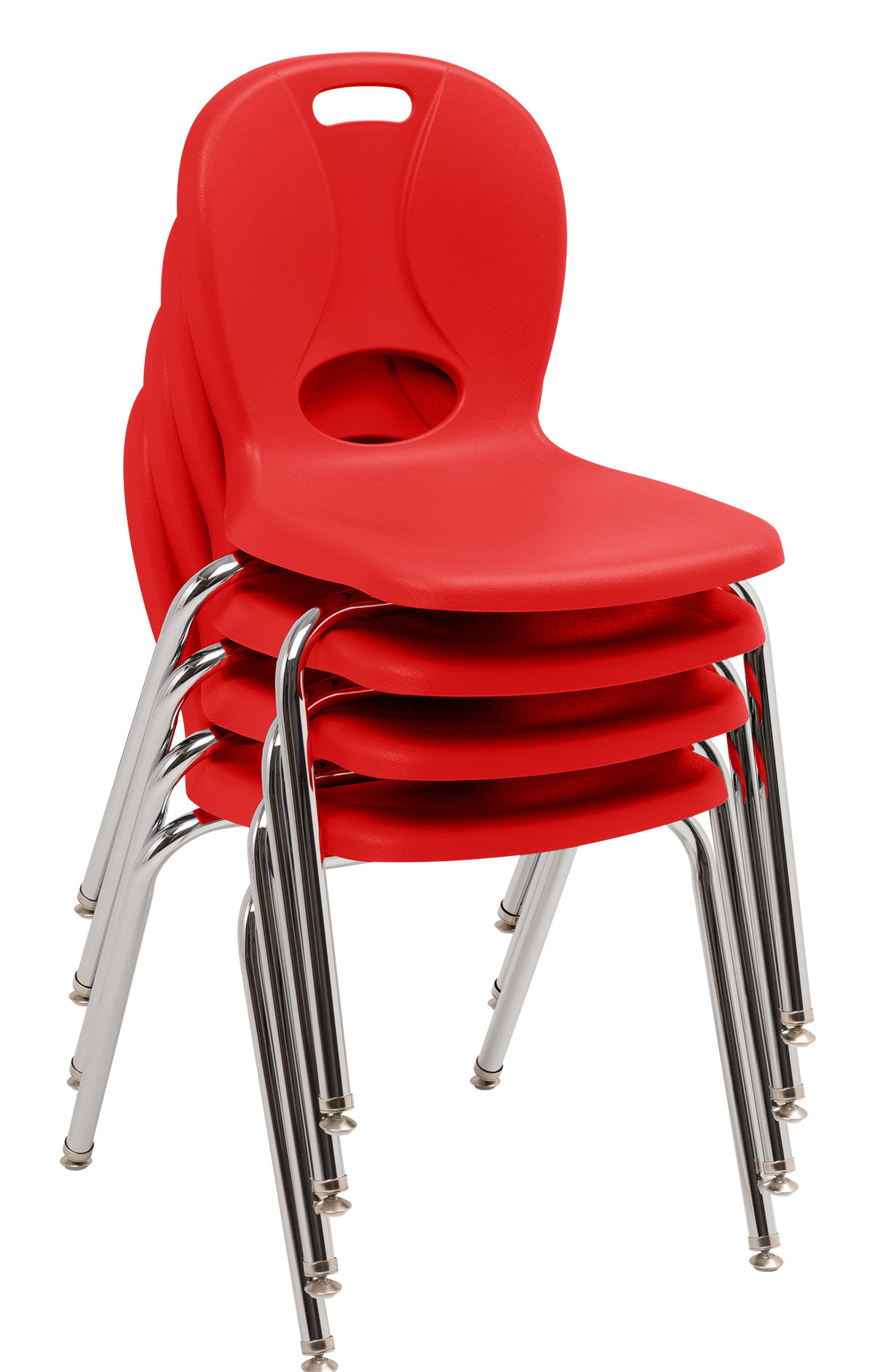 Learniture Structure Series Plastic Stacking Classroom Chairs with ...