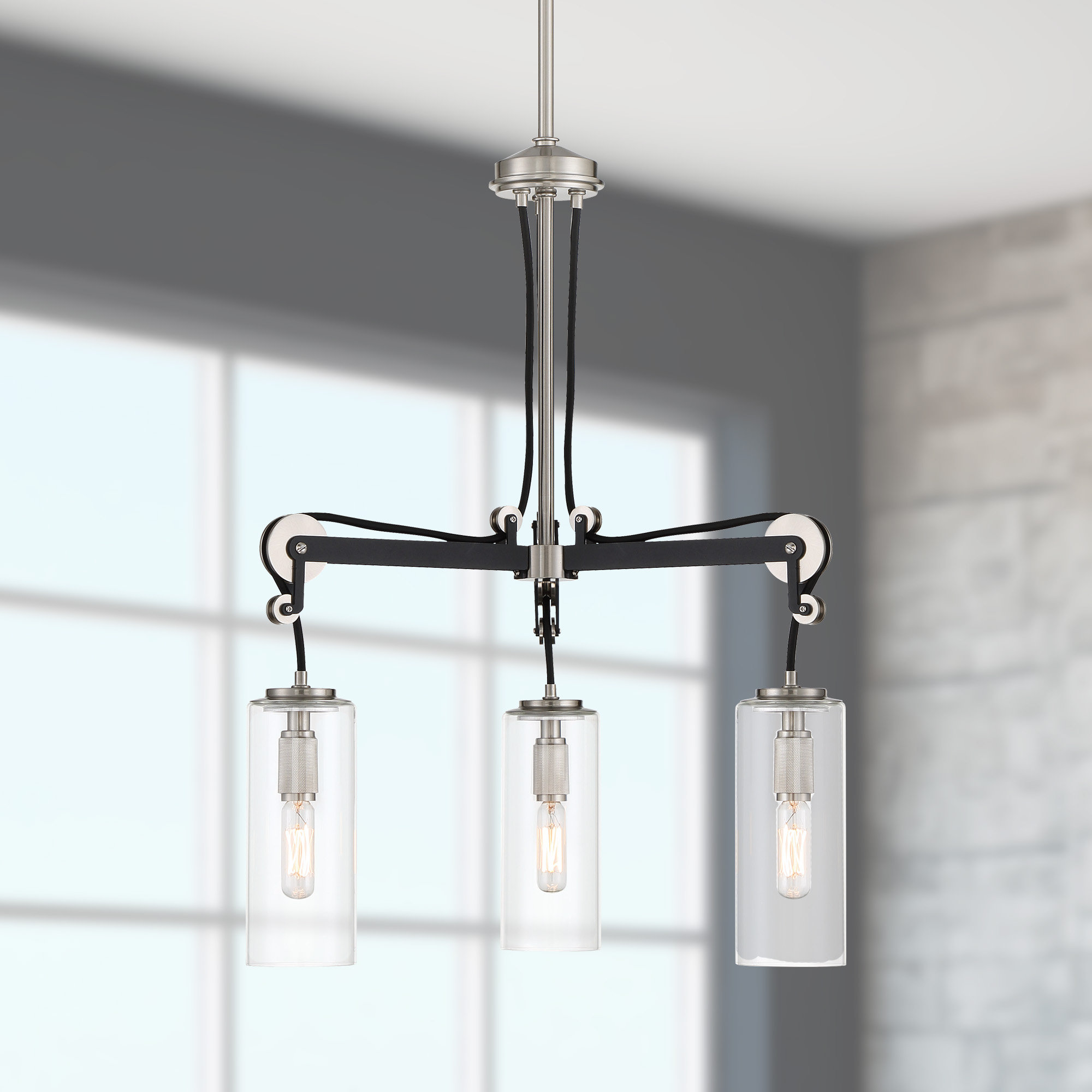 Minka Lavery Pullman Junction - 3 Light Chandelier | Wayfair