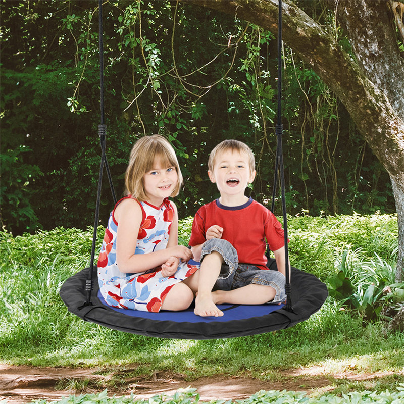 Norbi Round Tree Swing 440 Lb Weight Durable Steel Frame Waterproof ...
