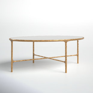 Farmhouse & Rustic Oval Coffee Tables | Birch Lane