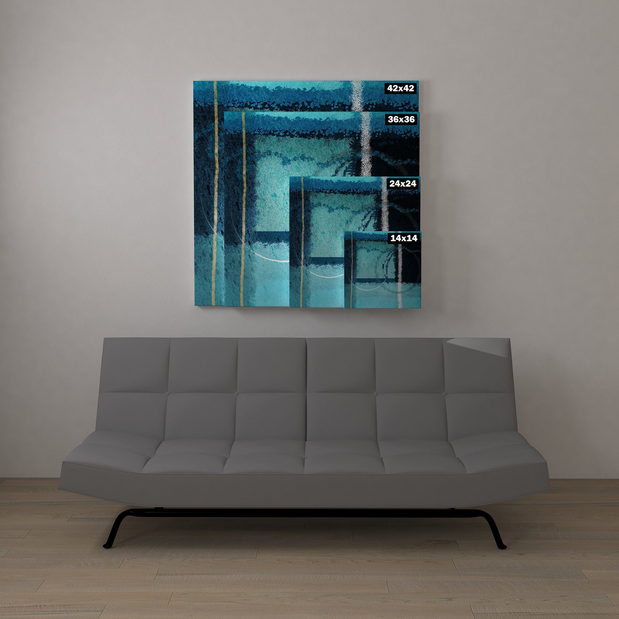 Wrought Studio Famous Joy Modern Contemporary Decorative Colourful Wall ...