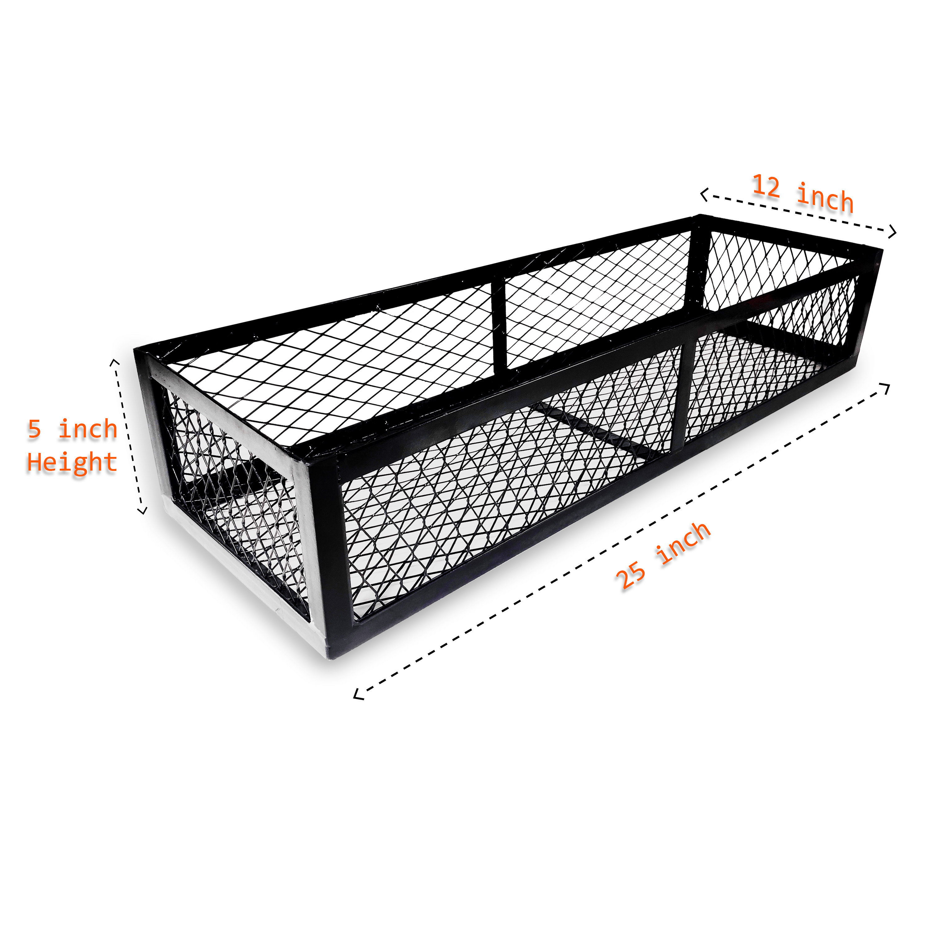 FEBTECH 25'' W x 5'' D Steel Charcoal Tray | Wayfair