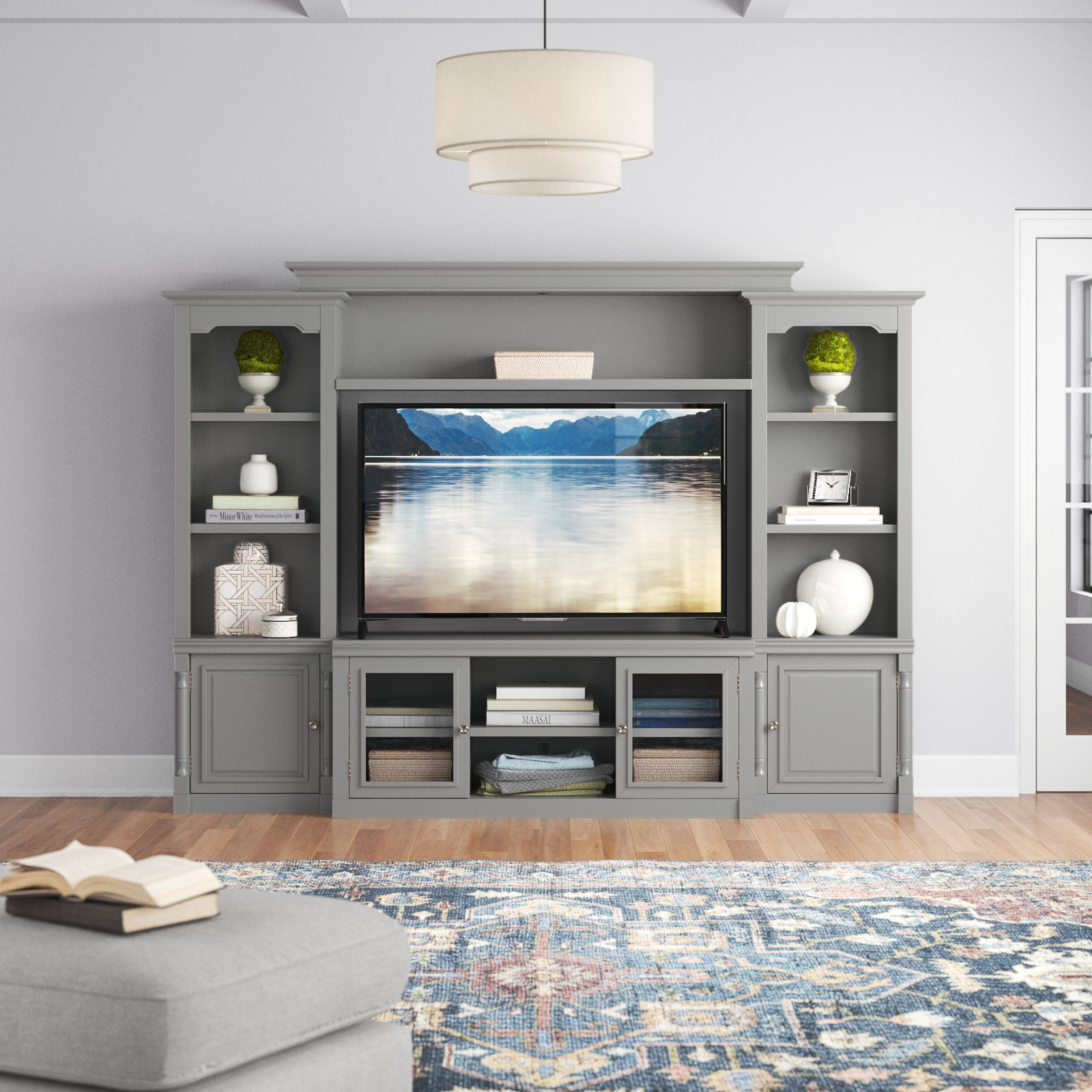 Lark Manor™ Amedeo Entertainment Center for TVs up to 65" & Reviews ...
