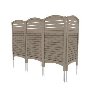 KINYING Outdoor Privacy Screen & Reviews | Wayfair