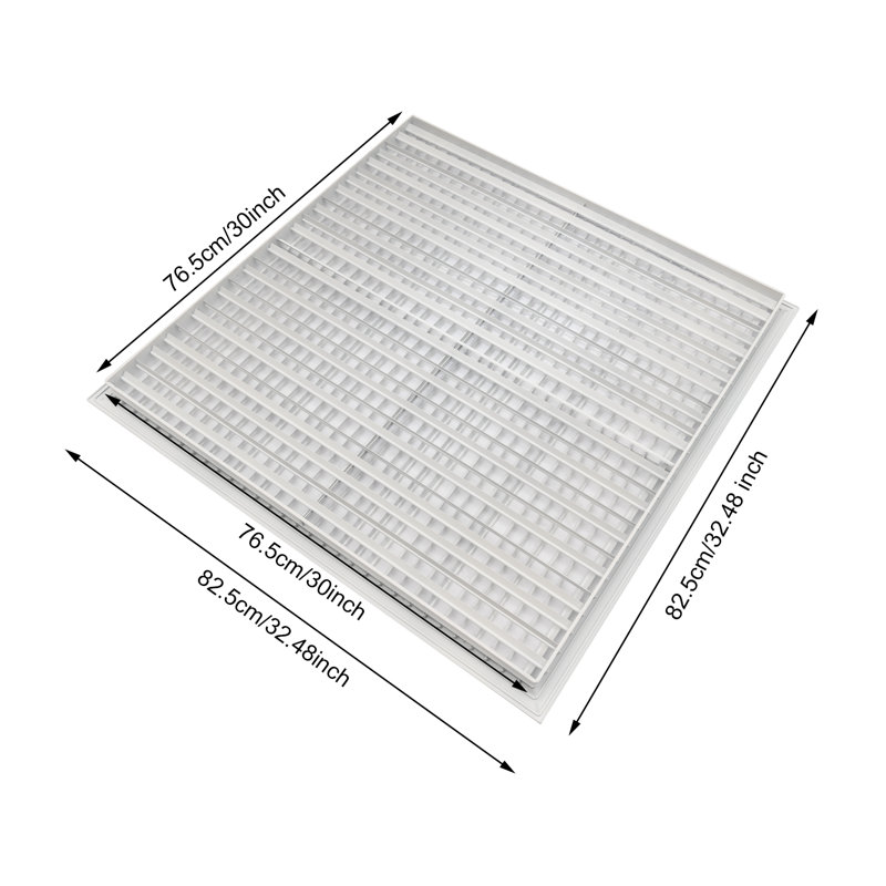 SUNYOU 30" x 30" Cube Core Eggcrate Return Air Filter Grille | Wayfair