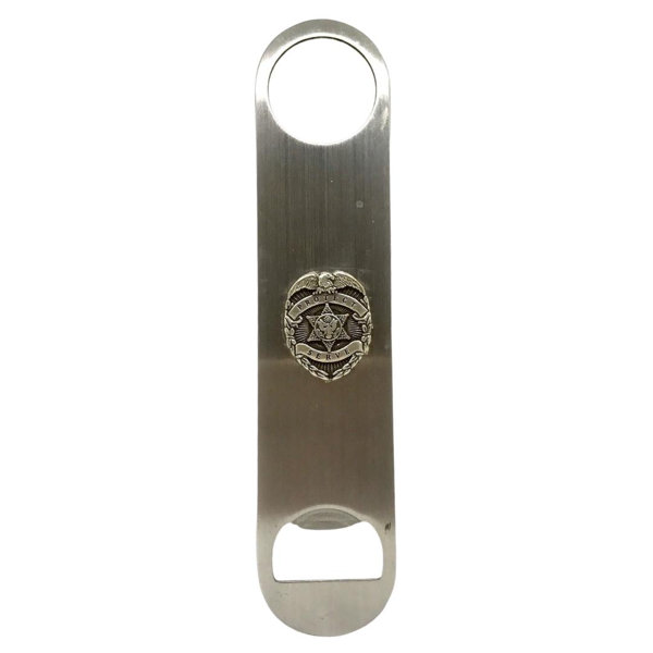 Cigar Cutters by Jim Law Enforcement Bottle Opener - Silver - Wayfair ...