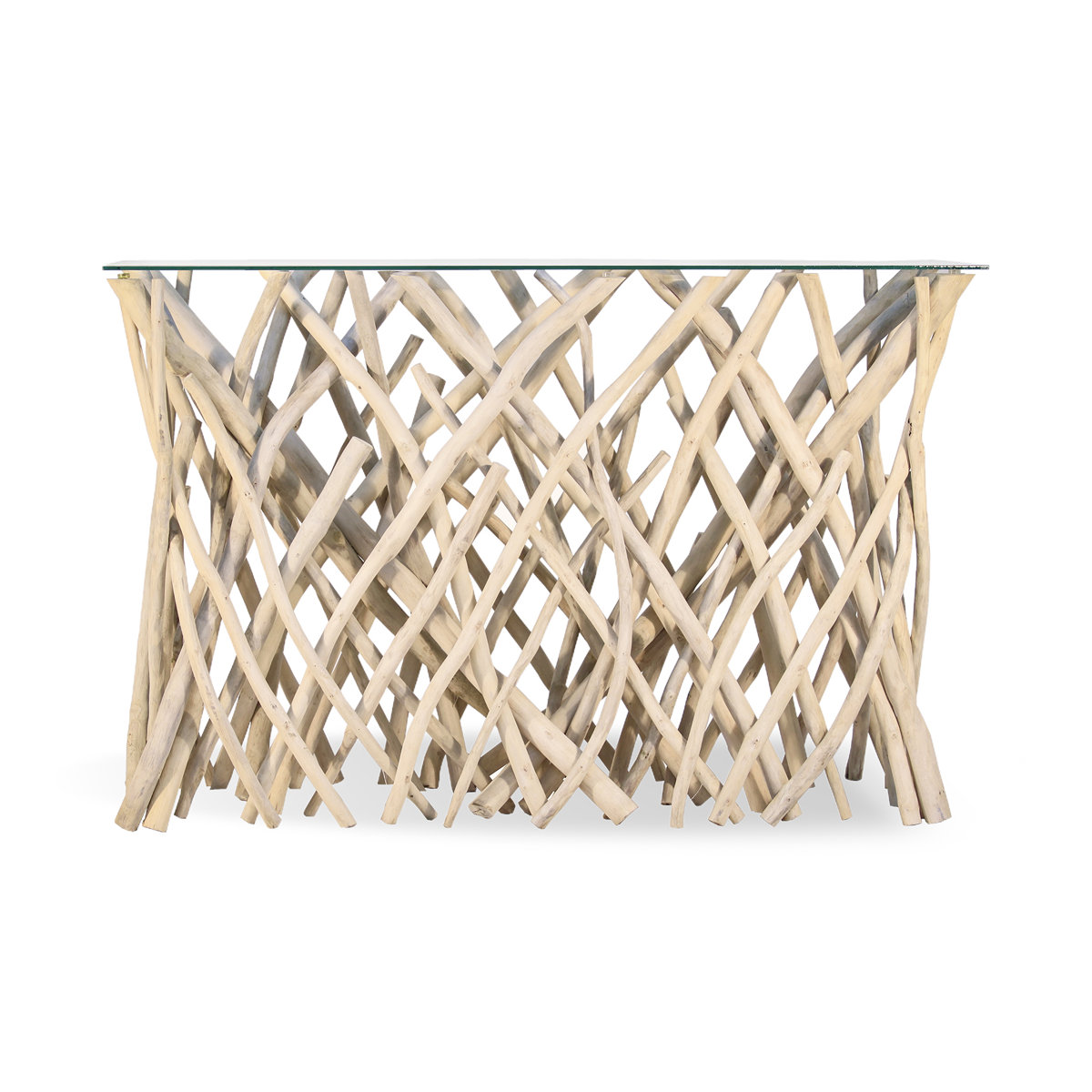 Ibolili Natural Branch Console Table & Reviews | Wayfair