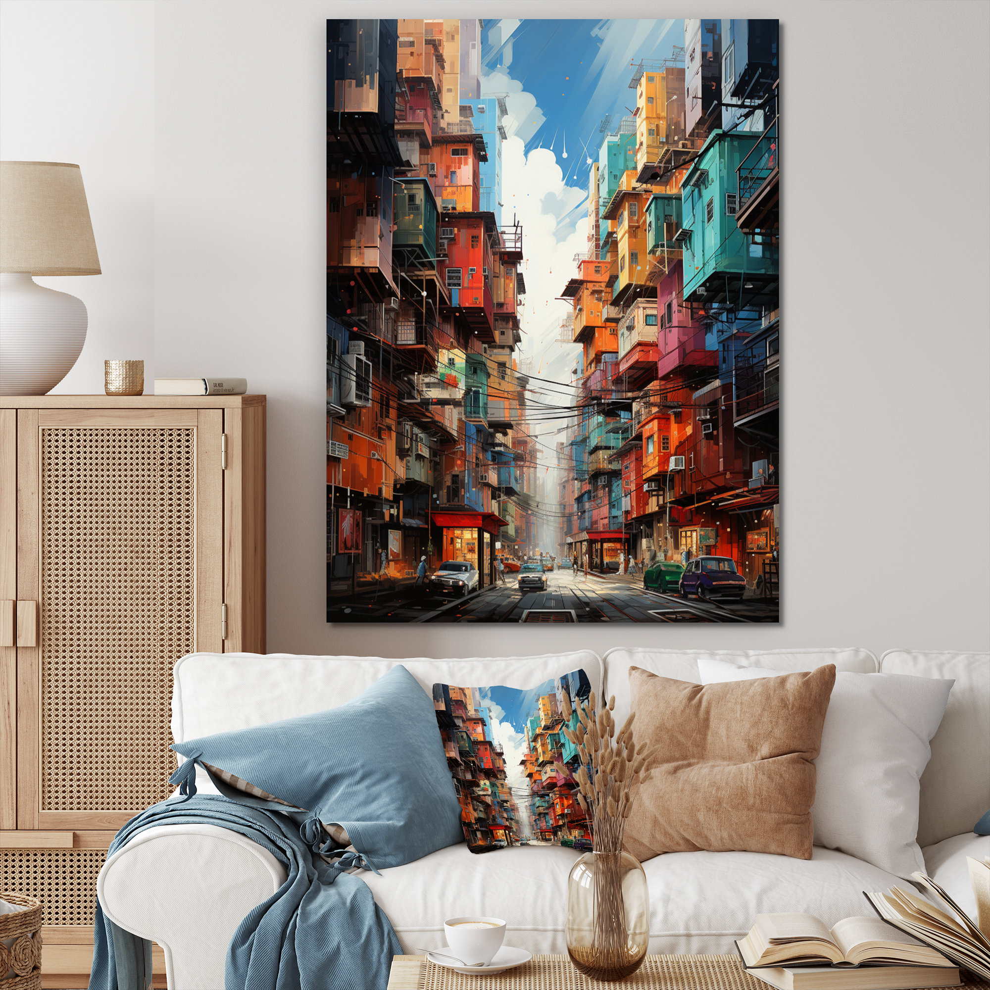 Red Barrel Studio® Surrealism City IV - Abstract Realism Canvas Prints ...