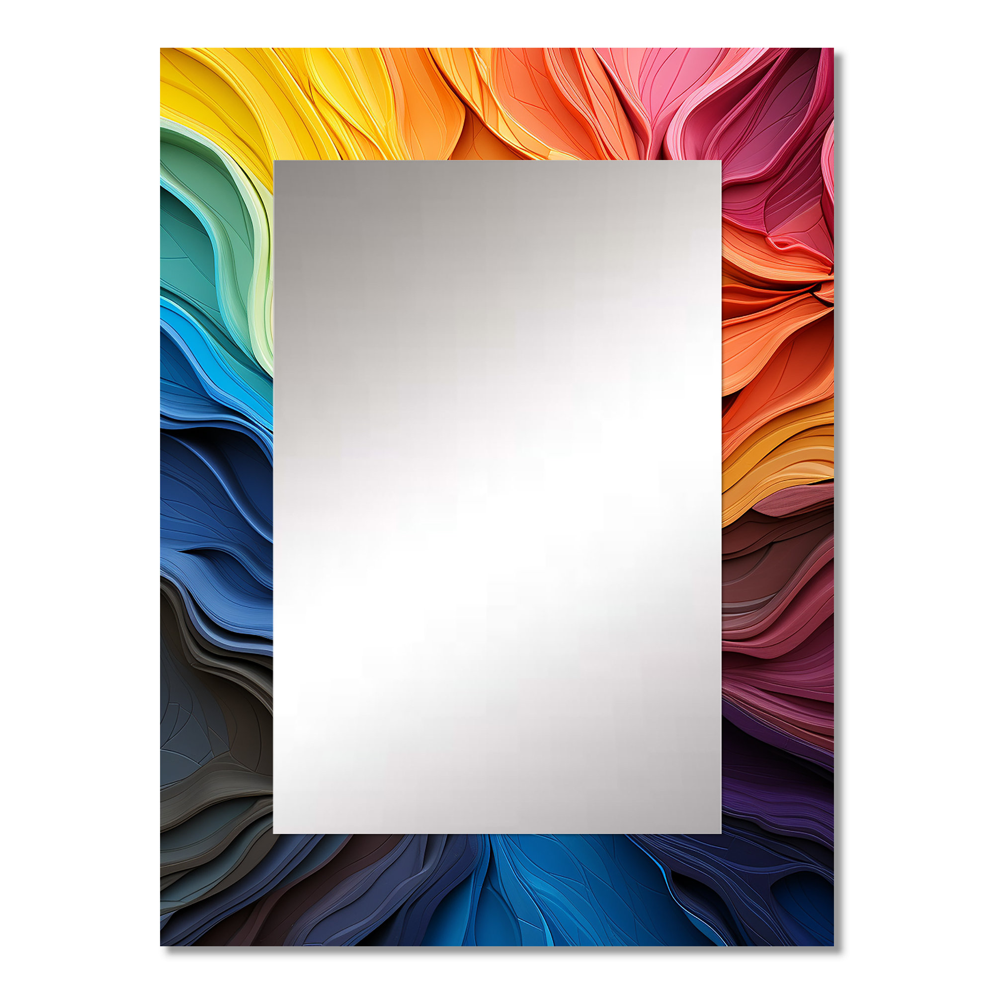 Dakota Fields Redwood Trees Burst With A Rainbow Of Color - Redwood ...