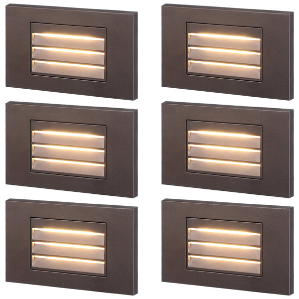 LEDVANS Commercial Grade Dimmable LED Step Lights, Indoor Outdoor ...