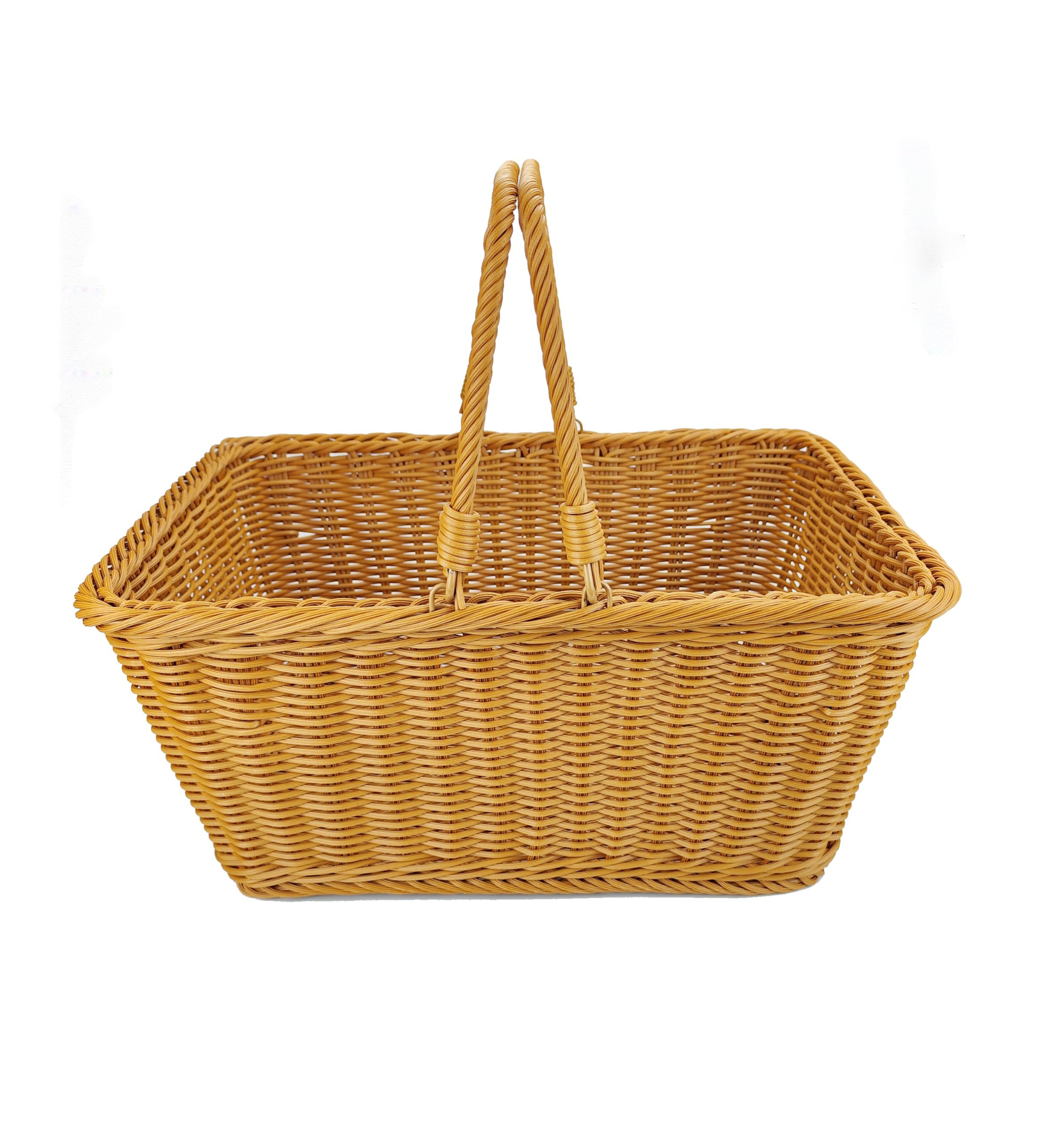 Ophelia & Co. 16"Poly Wicker Storage Baskets,Handmade Woven Basket ...