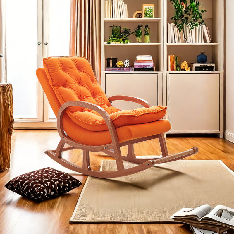 Wildon Home® Elizagarte Upholstered Rocking Chair | Wayfair