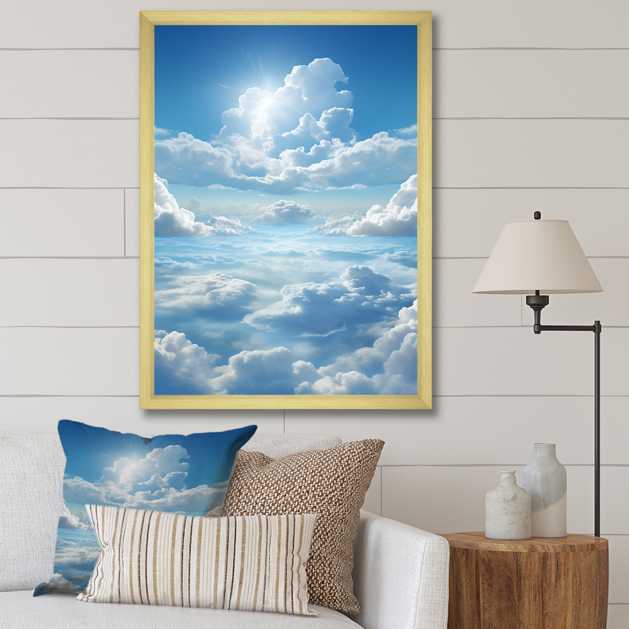 Latitude Run® Calm Sky Embrace II - Sky Wall Art | Wayfair