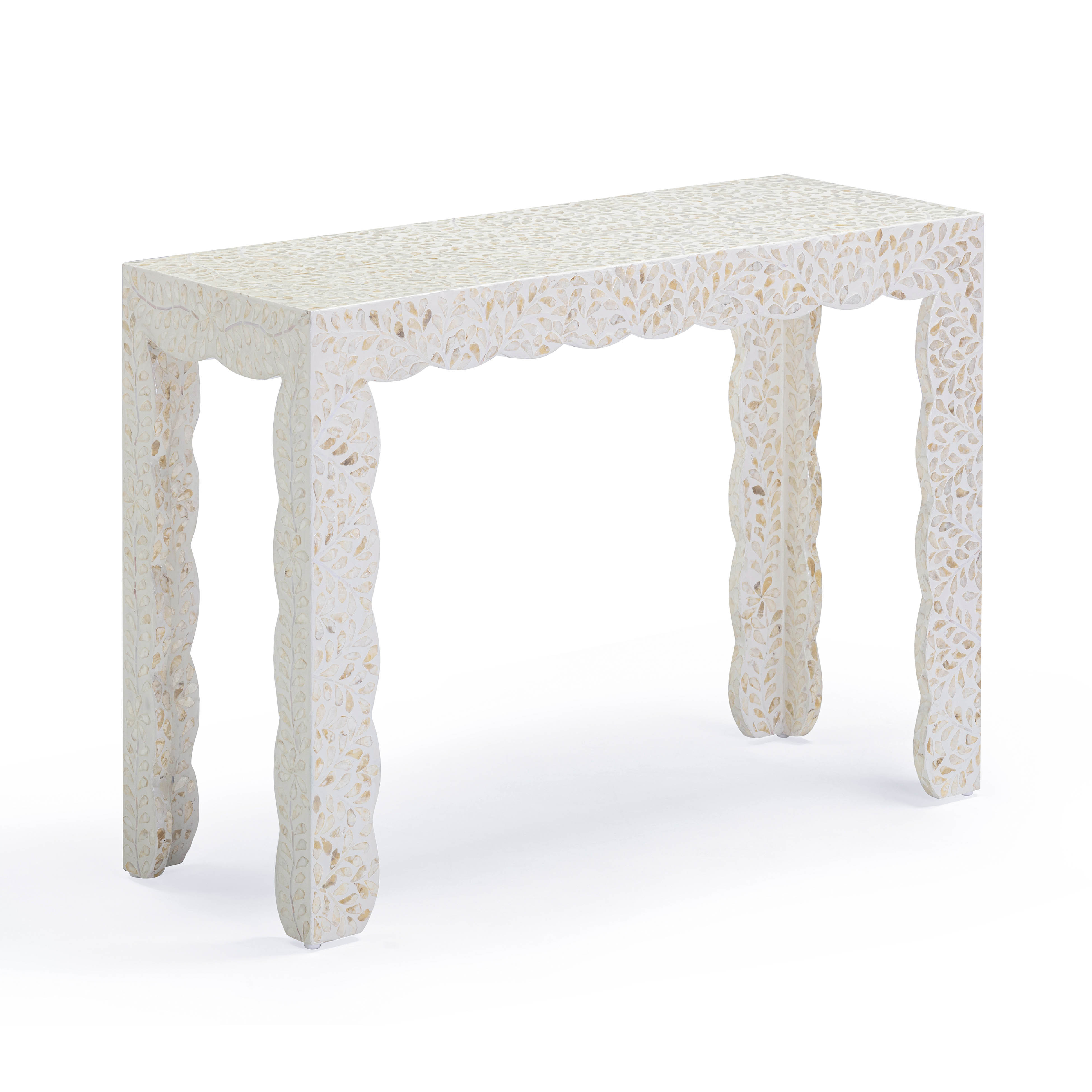 TOV Furniture Piara Natural Capiz Shell Console | Wayfair