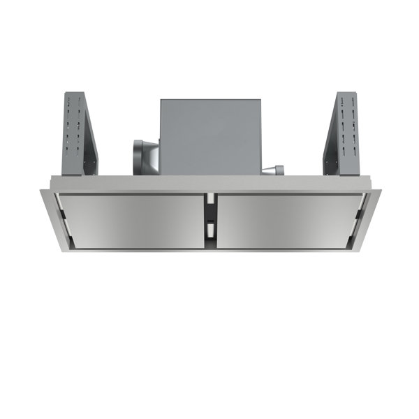 Forno Arezzo 44-Inch Recessed Ceiling Range Hood, Dual Motors, 1200 CFM ...