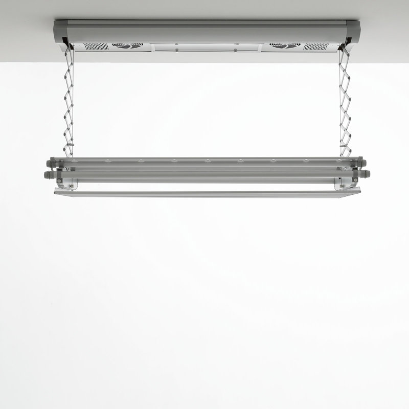 Rebrilliant Ceiling-Mounted Clothes Drying Rack, Vertical Retractable ...