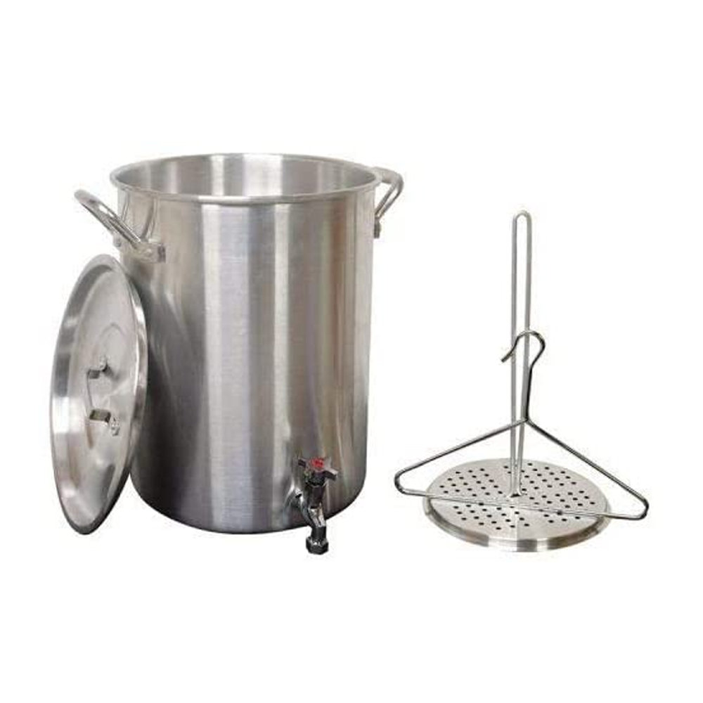 King Kooker 30 qt. Stainless Steel Stock Pot with Lid | Wayfair