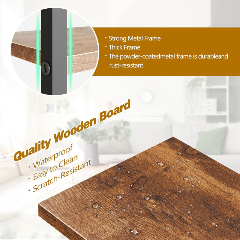 17 Stories Five-layer bookshelf, tall bookcase, can hold CD/movie/books ...